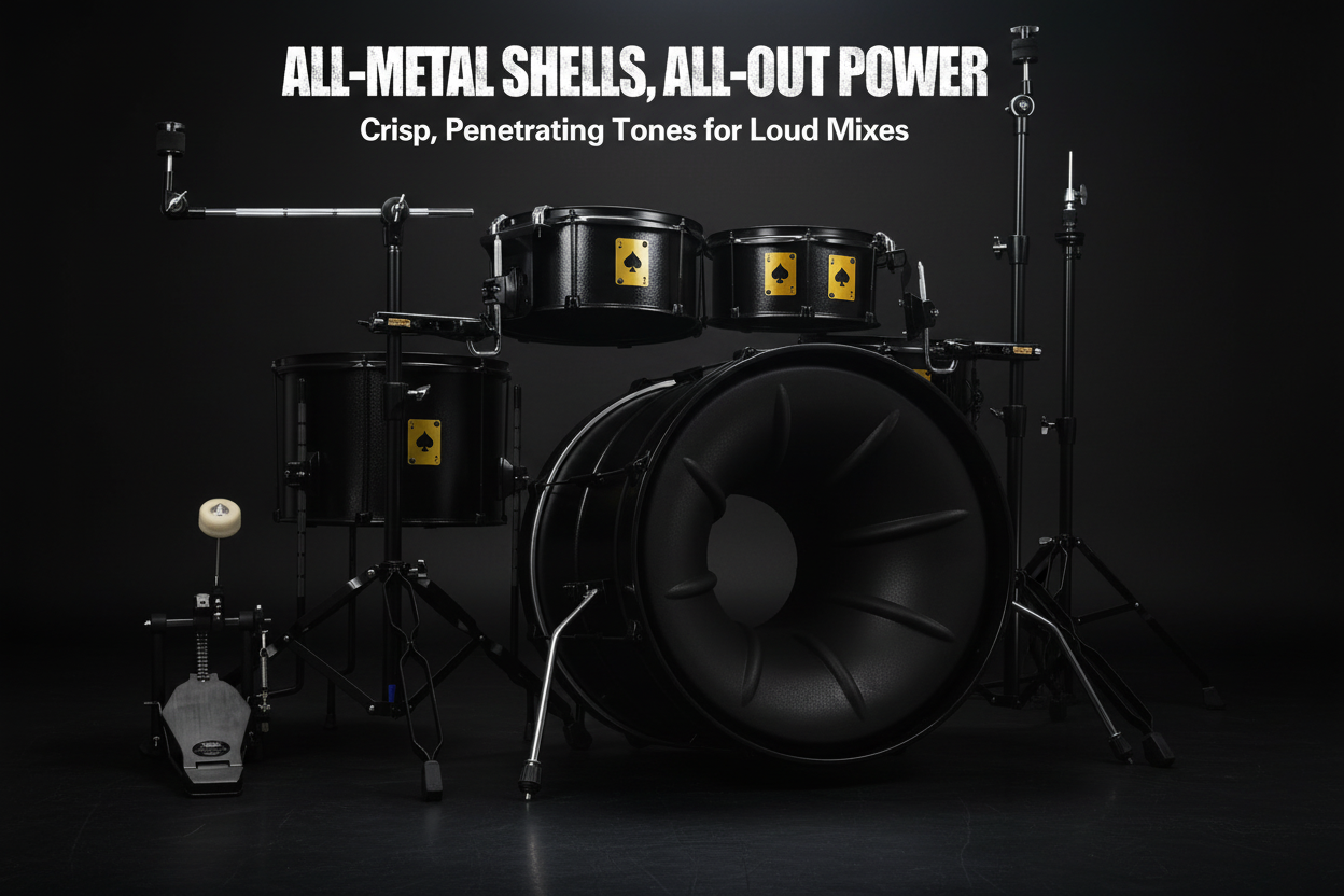 Why Metal Shells Are the Secret Weapon for Rock Drummers – Beatello